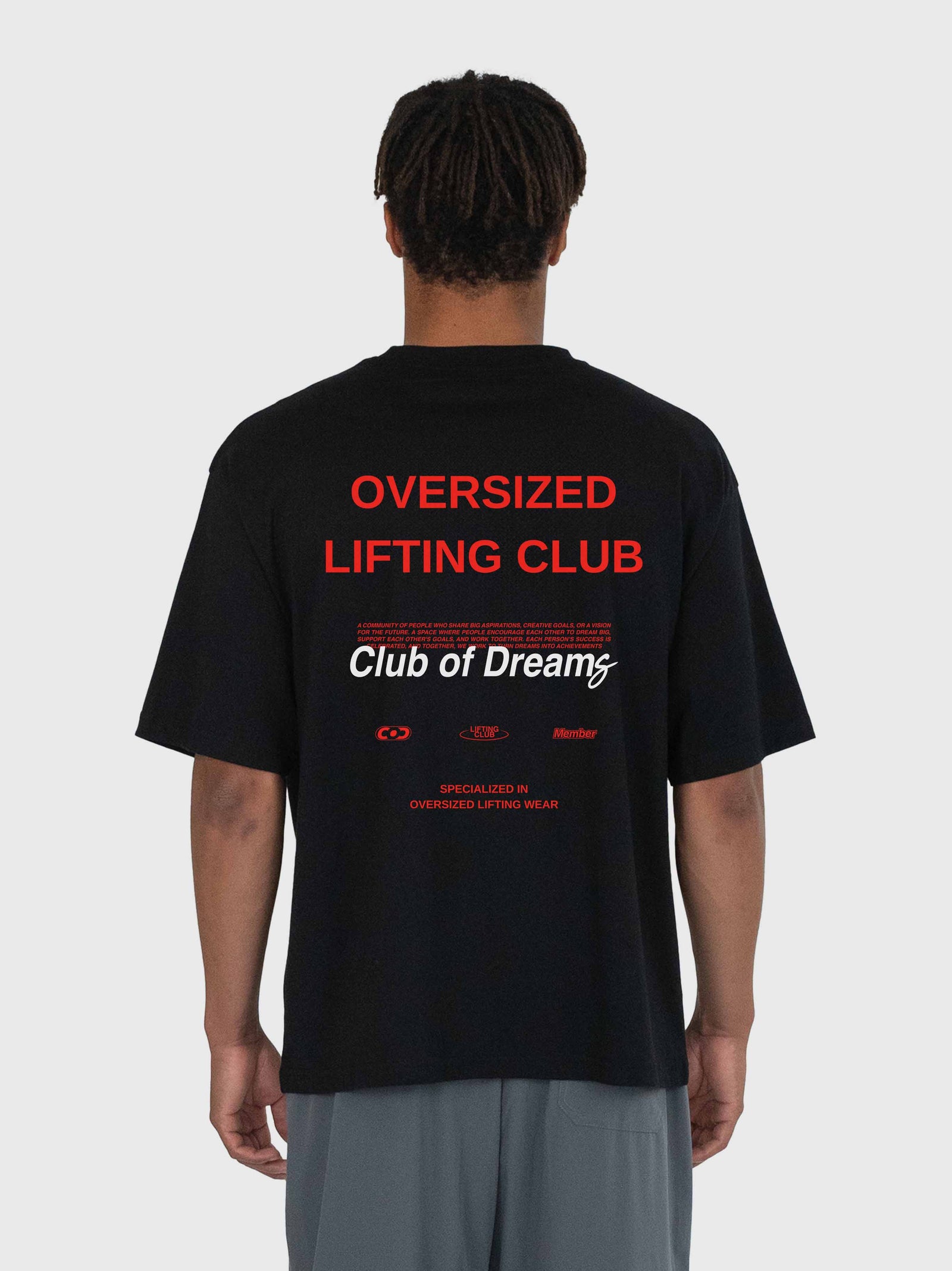 OVERSIZED LIFTING CLUB - Specialized in Oversized Gym Wear